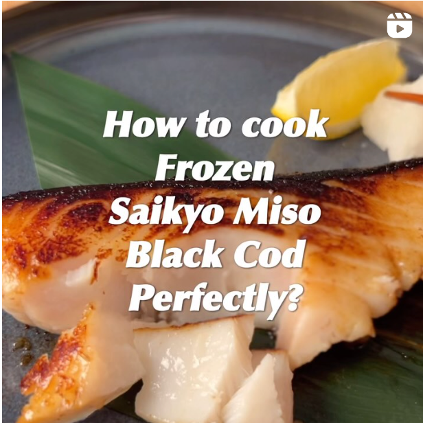 🚨 How to Cook Frozen Black Cod Saikyo Miso-Marinated Grilled Fish With