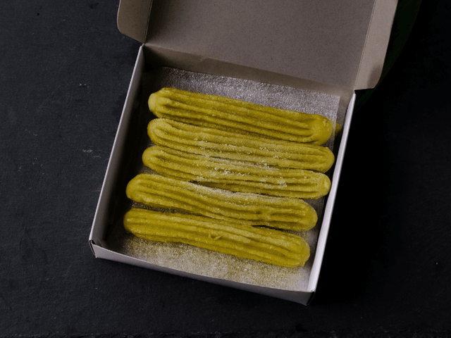 🍵 Matcha Churros with a Japanese Twist!